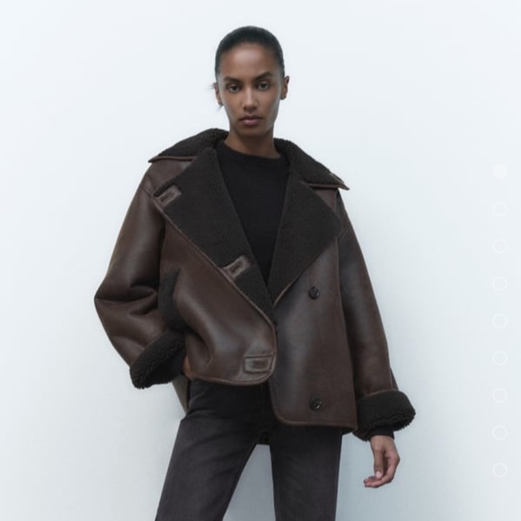 Zara | Jackets & Coats | Zara Double Faced Jacket | Poshmark